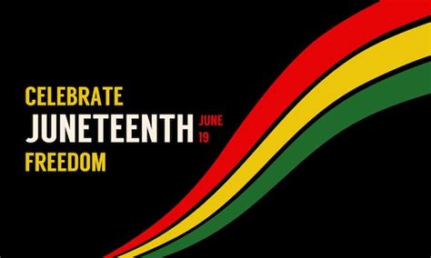 Premium Vector Juneteenth June 19 Independence Day Freedom Or