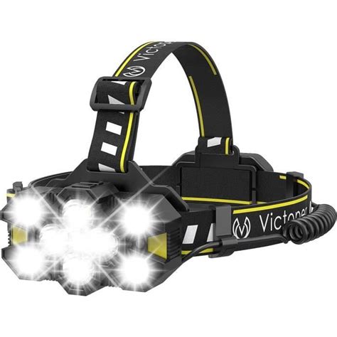 Victoper Lampe Frontale Rechargeable Am Lior E Led Lumens
