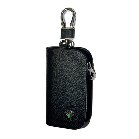 Sk Rzane Etui Na Klucze Skoda Logo Kluczyk Samochodowy Elegancki Brelok