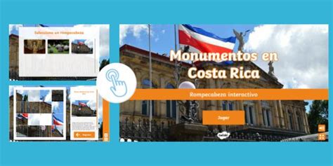 Monumentos De Costa Rica Twinkl