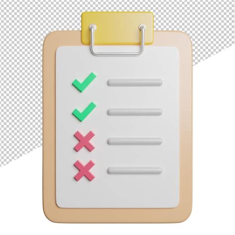 Premium Psd Checklist Document Task
