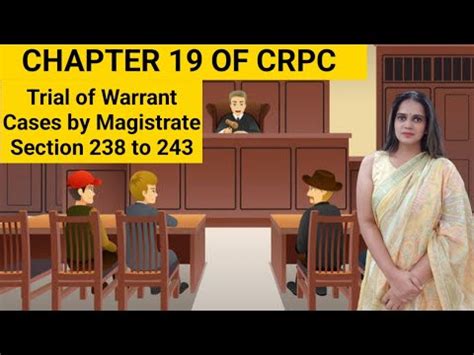 Chapter 19 CrPC Trial Of Warrant Cases By Magistrate Section 238 To