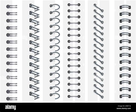 Ring Binding Paper Stock Vector Images Alamy