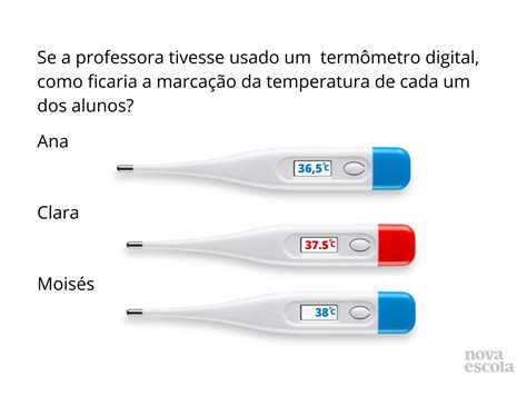 Como medir a temperatura Planos de aula 4º ano Matemática