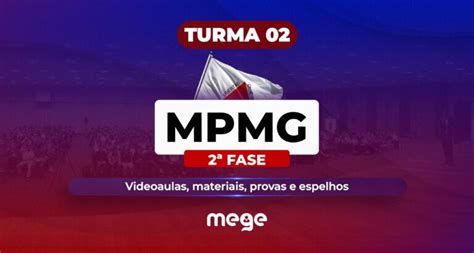 MPMG 23 Prova Comentada Pela Equipe Mege Conforme Gabarito