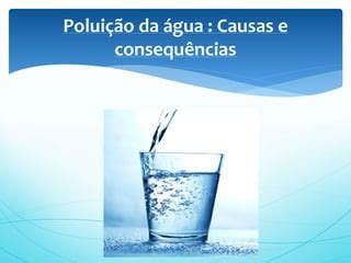 Poluição da água PPT