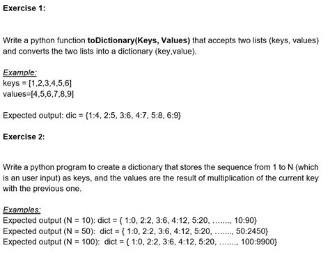 Solved Exercise 1 Write A Python Function To Chegg