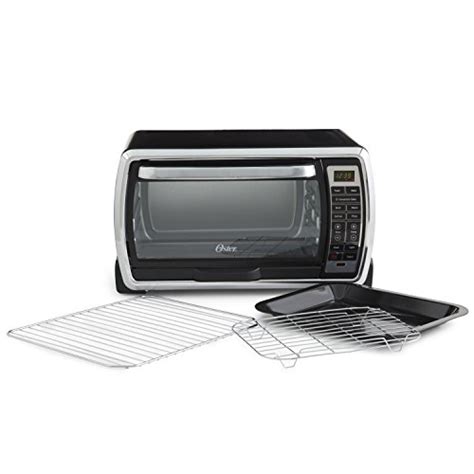 Oster Large Digital Countertop Convection Toaster Oven Slice Black