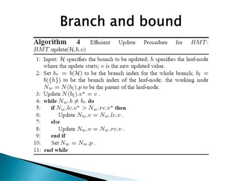 ppt an efficient branch and bound algorithm for optimal human pose estimation powerpoint