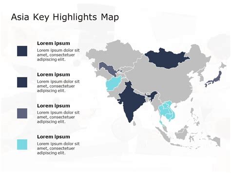 Asia Map Powerpoint Template Slideuplift