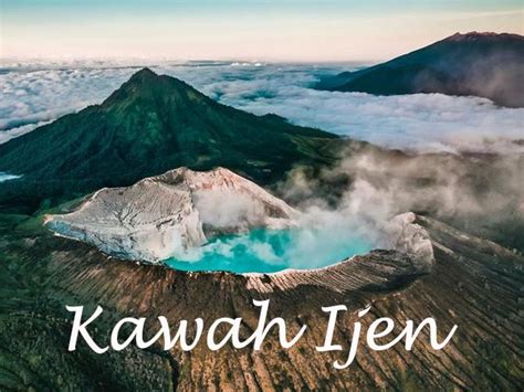 Blue Fire Ijen Volcano Java Indonesia Kawah Ijen Volcano Blue Lava Tour