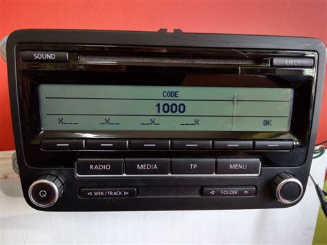 Rcd Radio Vw Cd Mp Golf Passat B B Polo