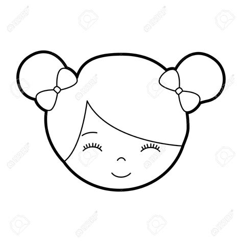 Dibujos De Cara Ni A Para Colorear Vsun