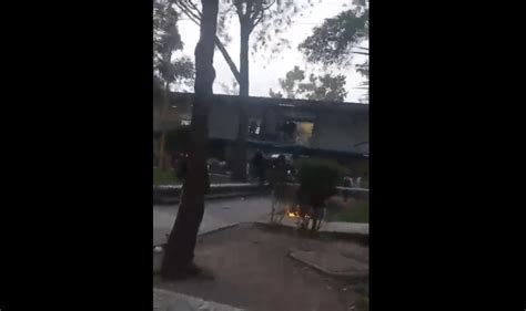 Encapuchados Toman Y Vandalizan Instalaciones Del CCH Vallejo Saber