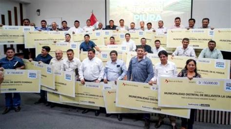 Gore Piura Transfiere M S De S Millones Para Elaboraci N De