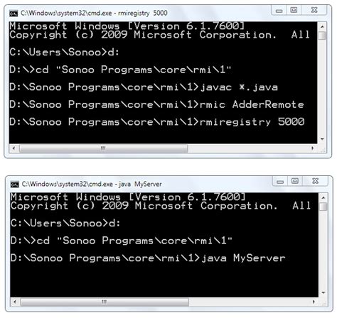 Remote Method Invocation RMI Javatpoint