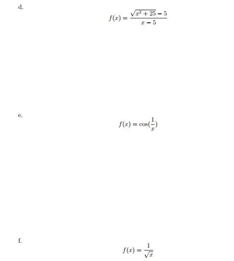 solved compute the derivatives of the following functions