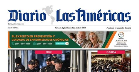 Portada Digital Del Lunes De Marzo De