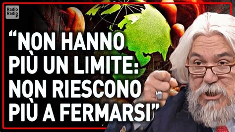 È UNA SETTA SPIETATA MELUZZI SCOPRE LE CARTE SULLE ÉLITE GLOBALI