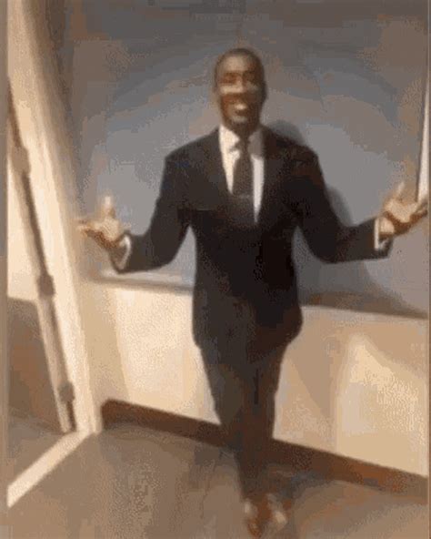 Smiling Black Guy In Suit Blank Template Imgflip