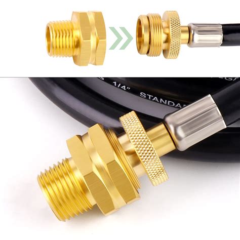 Snapklik TAISHER 2 PCS Brass 3 4 GHT Female X 1 2 NPT Male Garden