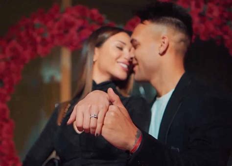 Lautaro Martinez E Agustina Gandolfo La Dolcissima Proposta Di