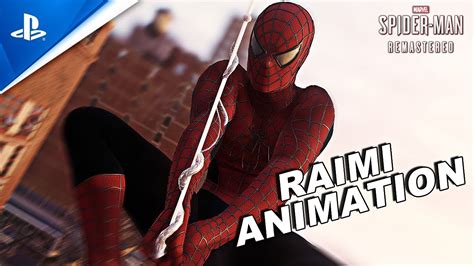 NEW RAIMI Animations Web Swinging Spider Man PC MODS Free Roam