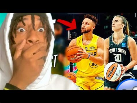 She Surprised Me Stephen Curry Vs Sabrina 3PT Contest YouTube