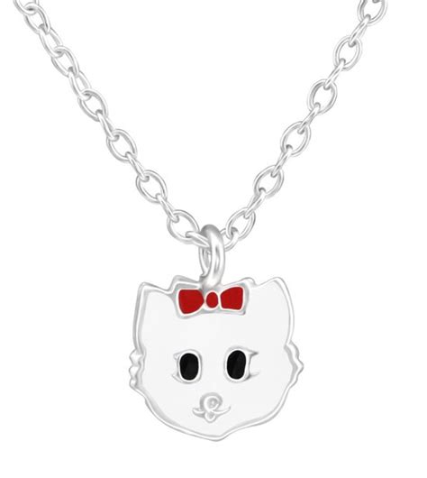 Joy S Zilveren Kat Poes Hanger X Mm Inclusief Ketting Cm