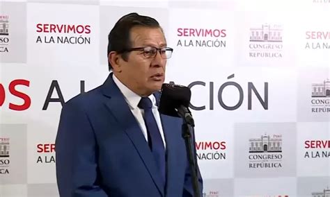 Eduardo Salhuana sobre moción de censura contra Alejandro Soto No