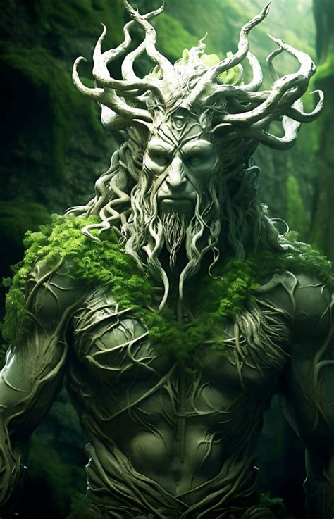 Cernunnos Celtic God Of Nature Digital Art The Horned God Digital Image