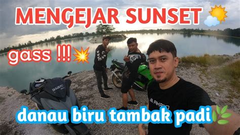 CUACA EXTREME HUJAN DERAS TETAP GASS TAMBAK PADI DANAU BIRU YouTube