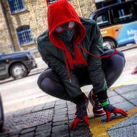 Into The Spider Verse Miles Morales Spider Man Costume Artofit