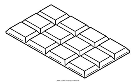Barretta Di Cioccolato Disegni Da Colorare Ultra Coloring Pages