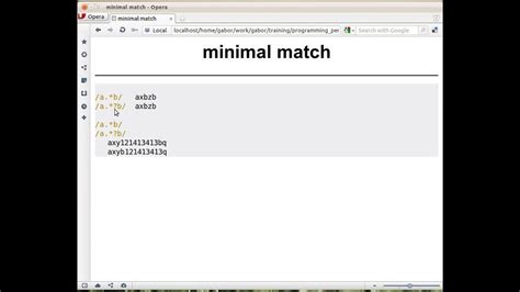 beginner perl maven tutorial 10 9 minimal matching regex quantifiers youtube
