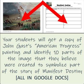 Manifest Destiny American Progress Painting Analysis Large Wall