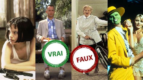 Impossible davoir 10 10 à ce quiz vrai ou faux sur les films des