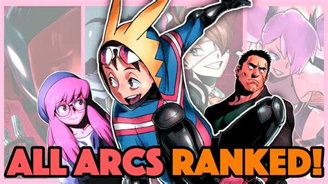 Ranking Every Mha Vigilantes Arc From Worst To Best Youtube