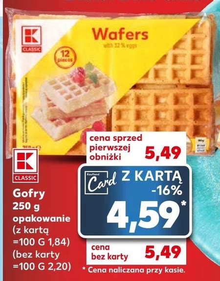 Gofry Kaufland Taniej Promocja Kaufland Ding Pl