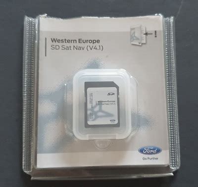 Original Ford Mfd Sony Sd Card Kuga Focus Fiesta Sat Nav Map V Em T