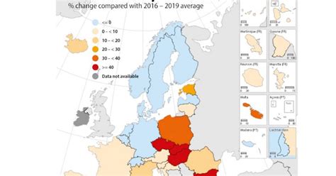 Nadmierna śmiertelność w Europie Eurostat podał najnowsze dane MAPA
