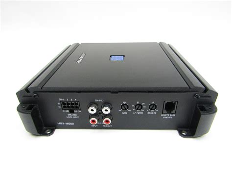 Alpine MRV M500 Mono V Power 4 Channel Digital Amplifier