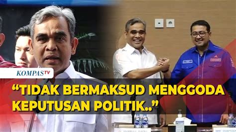 Gerindra Temui Demokrat Bahas Pilpres Tidak Maksud Goda Keputusan