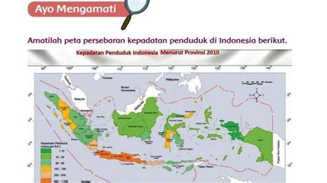 Kunci Jawaban Tema 1 Kelas 5 Halaman 77 82 Ayo Mengamati Persebaran