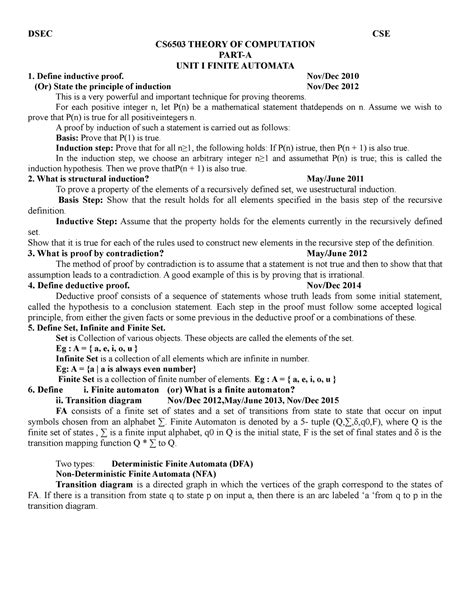 cs6503 2 marks print human computer interaction notes cs6503 theory of computation part a