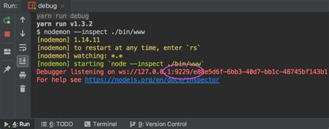 Running And Debugging Node Js WebStorm Documentation