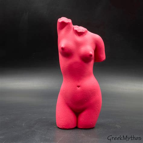 Set Male And Female Nude Body Torso Statues Naked Body Ancient