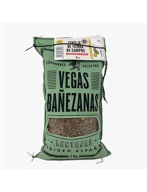 Lenteja Pardina Tierra de Campos IGP 1kg Vegas Bañezanas