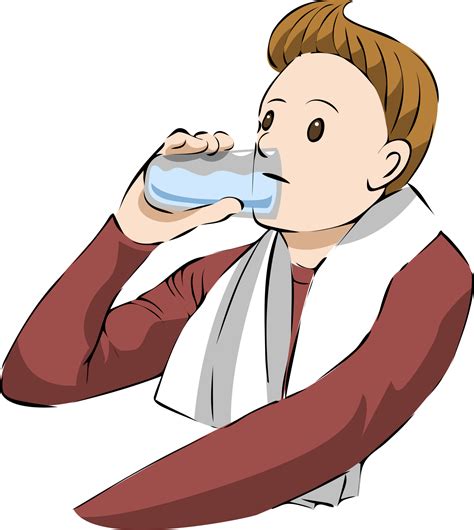 bebendo água png gráfico clipart Projeto 20002569 PNG