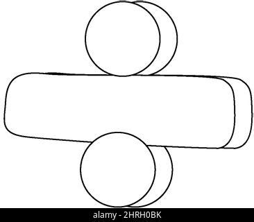Division Sign Doodle Icon Vector Illustration Stock Vector Image Art